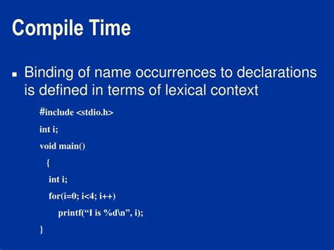Ppt Chapter 5 Programming Languages And Constructs By Ravi Sethi
