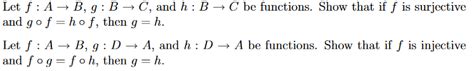 Abstract Algebra Proofs That Gh Using Information About Surjective