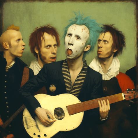 Sex Pistols By Hiëronymus Bosch Rmidjourney