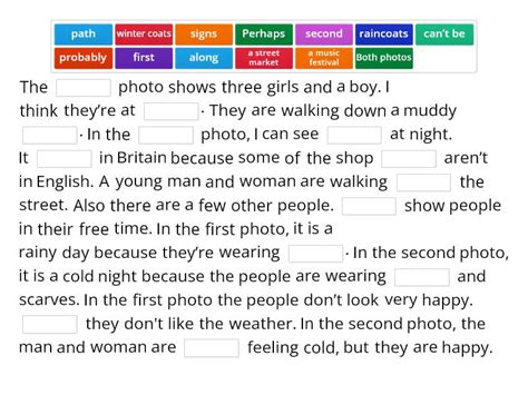 Solutions Elem 4g Photo Comparison Missing Word