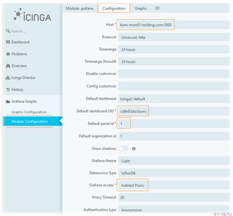 Развёртывание Icinga 2 на Debian 12 Influxdb 2 и Grafana