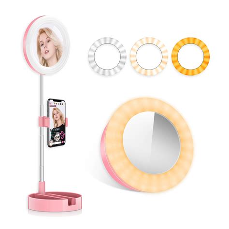 Led Makeup Mirror Dimmable Led Selfie Live Ring Fi Grandado