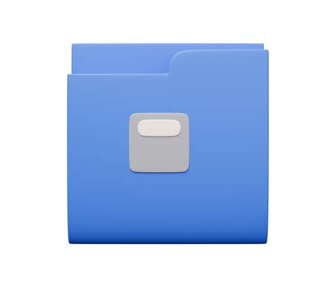 Empty Folder 3d Icon 21113140 Png