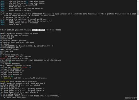 Rk3568 学习笔记 Ubuntu 2004 下 Linux Sdk 镜像烧写 Cfanz编程社区