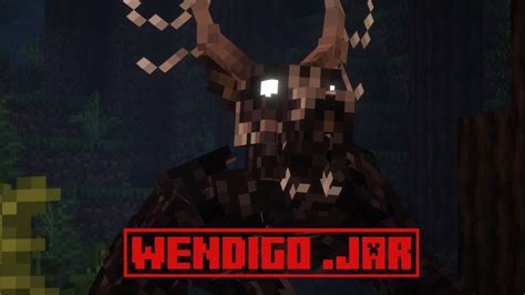 Minecraft Horror Mod Part 2 Wendigo Youtube