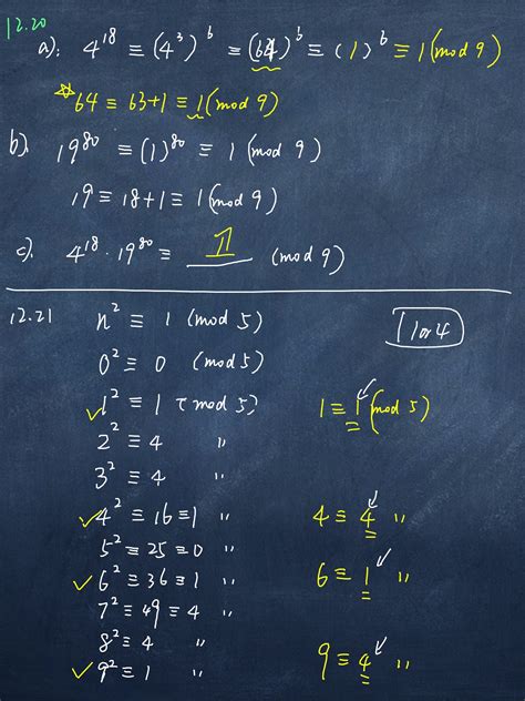 Aops Number Theory Ch12 Intro To Modular Arithmetic Li Lijia 李立佳