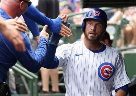Michael Busch Chicago Cubs Rookie Improving On Offense Defense