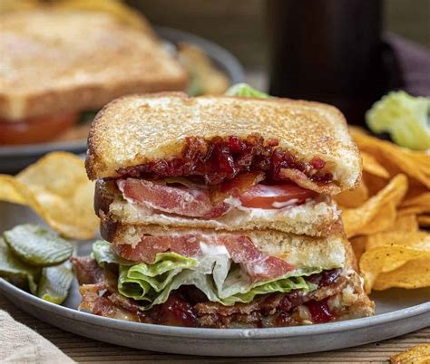 Blt With Bacon Tomato Jam I Am Homesteader