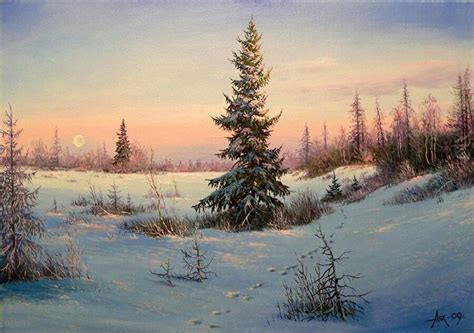 Художник Андрей Лях Пейзажи Заполярья Пейзажи Идеи озеленения Современный художник