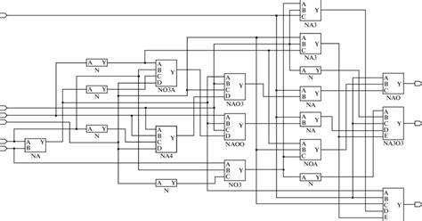 Logical Circuit Based On Library Elements Of The Custom VLSI Download Scientific Diagram