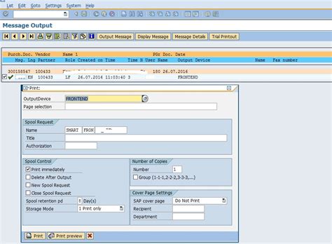 Unable To Take Printout Or Preview Of Po Sap Community