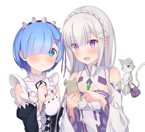Rem Seems Intrigued By Emilias New Toy Ronetruerem