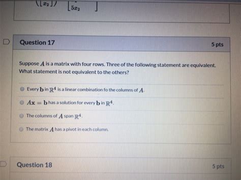 Solved D Question 18 5 Pts Let T R2R2 Be The Linear Chegg Com