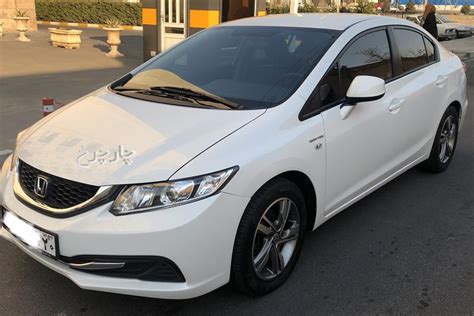 هوندا سیویک کارکرد ۹۴هزار کیلومتر بدنه بدون رنگ اتوماتیک خودرو واقعا