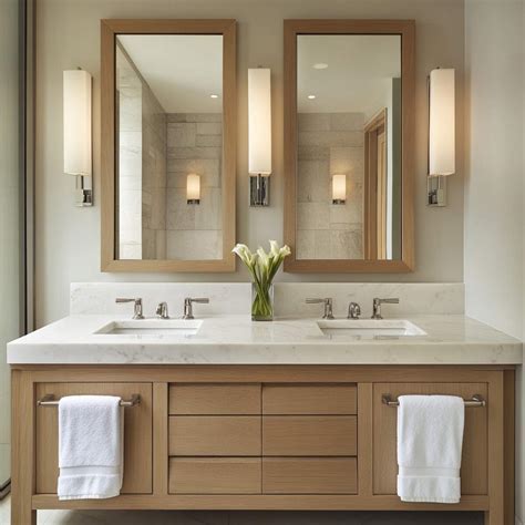 Modern Bathroom Vanity Mirror Ideas