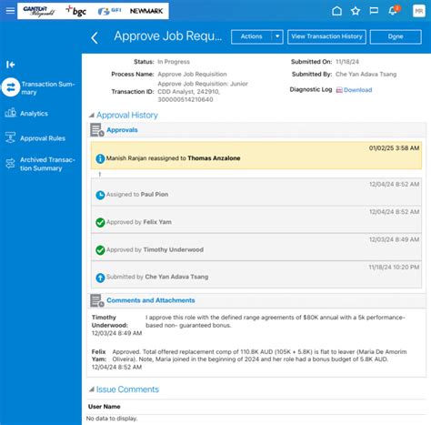 Transaction Summary Transaction Console Oracle Fusion Cloud Applications Pdf Computing