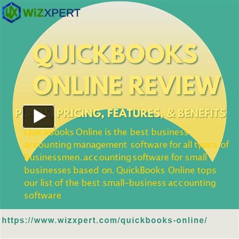 PPT QuickBooks Online Review PowerPoint Presentation Free To Download Id Ce MjhjN