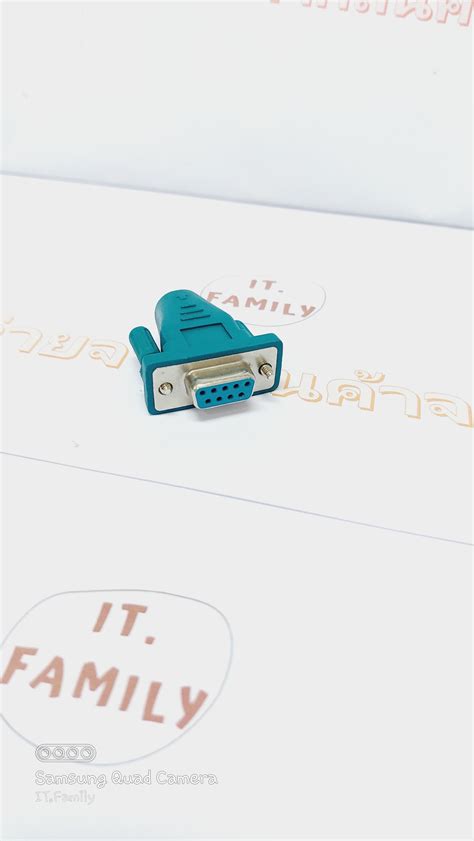 ตัวแปลง Db9 Serial ตัวเมีย แปลงเป็น Ps2 ตัวเมียใช้สำหรับ Mouse