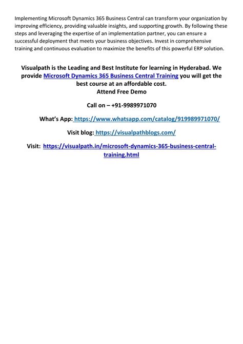 Ppt Microsoft Dynamics 365 Business Central Training D365 Business Central Powerpoint