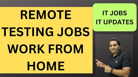Testing Jobs Remote Jobs Qa Jobs Testingjobs Youtube