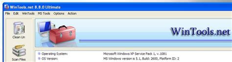 GD WinTools Net Tweak Guide Microsoft XP Service Packs