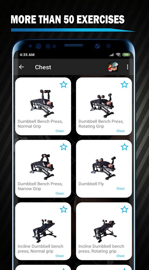 Android 용 Dumbbell Workout And Exercises 다운로드