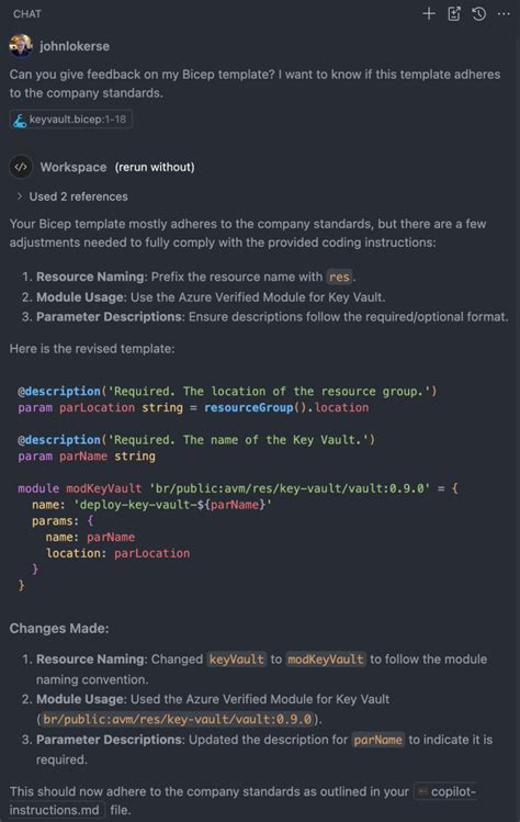 Improve Code Generation With Custom Instructions For Github Copilot Azure Cloud John Lokerse