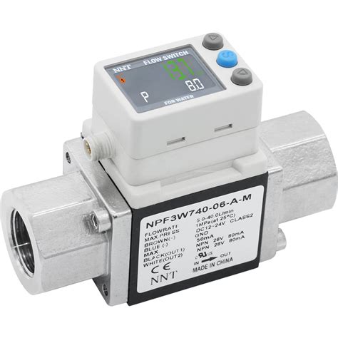 Digital Flow Sensor Npf3w7 Series From China Manufacturer Nnt Pneumatic