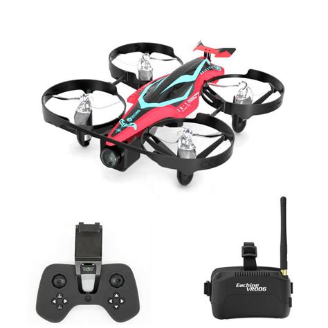 Eachine E013 Plus Micro Fpv Racing Drone Anti Turtle Mode W 5 8g 48ch 1000tvl Camera Vr006