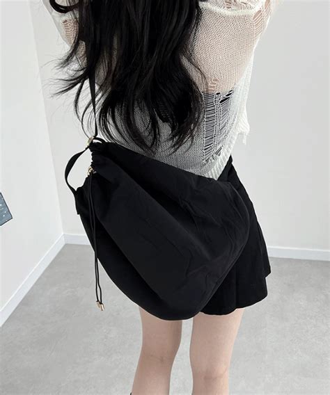 복조리 투웨이 숄더크로스백 2color 에이블리