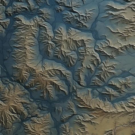 Premium Ai Image Contoured Map Texture