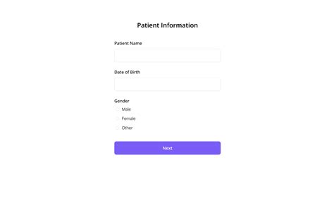 Patient Registration Form Template Feathery