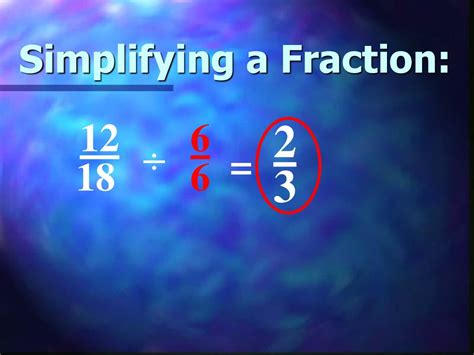 Simplifying Fractions Using Gcf Ppt Download