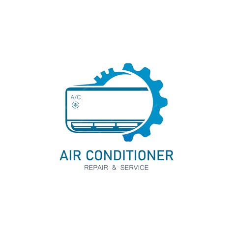 Premium Vector Air Conditioner Repair Amp Service Logo Vector Icon