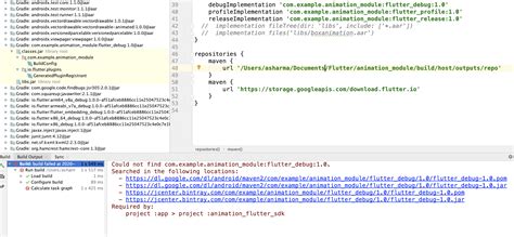 cannot find local aar built through flutter module · issue 57020 · flutter flutter · github