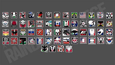 Siege Icon Rainbow Six Siege Minimalist Vigil Icon Wallpaper