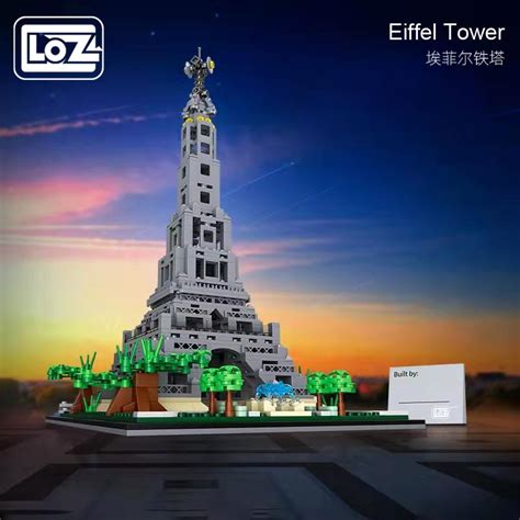 Loz 1929 Eiffel Tower Building Blocks Loz Blocks Official Store