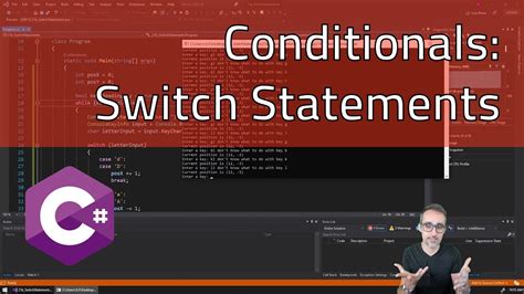 101 Conditionals Switch Statement Learning C Youtube