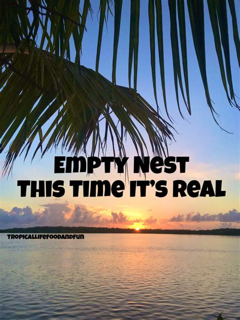 Enjoying Your Empty Nest • Tropical Life Food And Fun