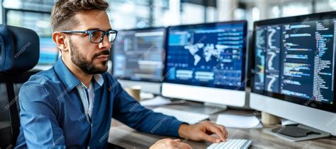 Premium Photo Cybercriminal At Work In Dark Web Hacking Scene Hacker