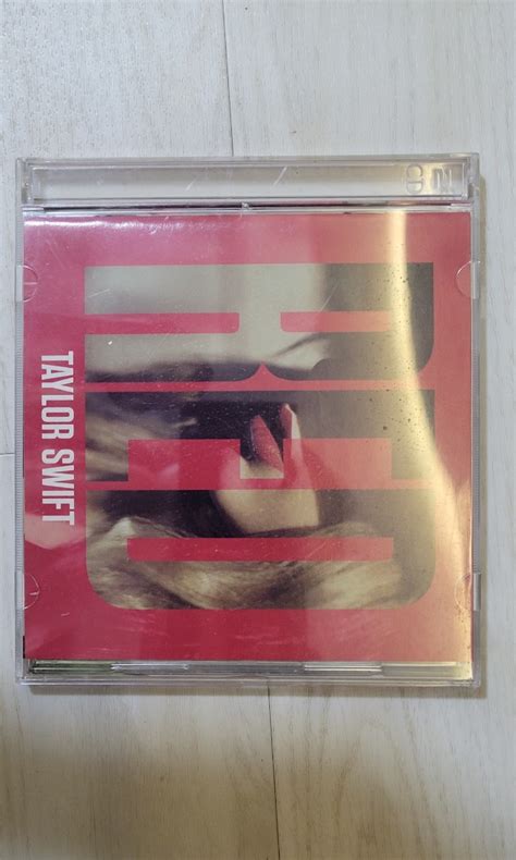 Taylor Swift Red Cd Hobbies And Toys Music And Media Cds And Dvds On Carousell