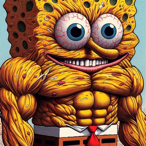 Buff Spongebob