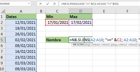 Formule Excel Si Compris Entre Deux Valeurs Esam Solidarity