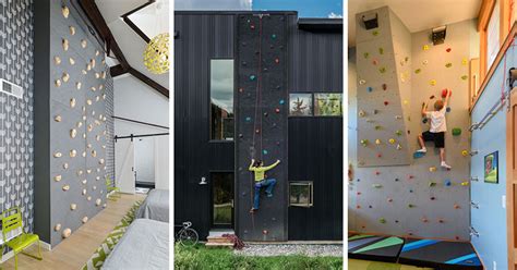 Climbing Wall Exterior Designs Rock Climbing