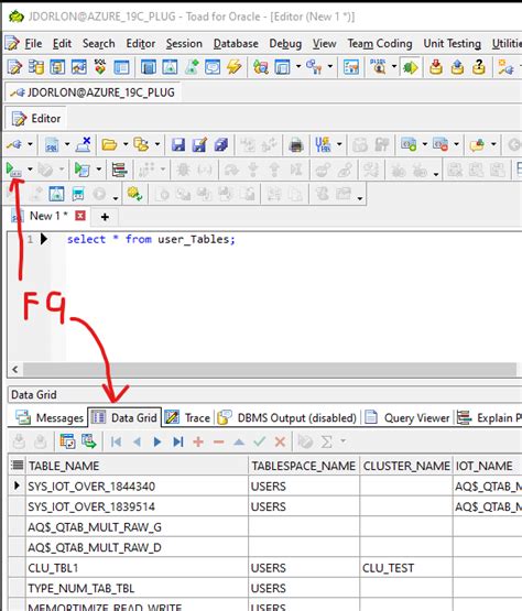 Editor F5 Execute As Script Vs F9 Executecompile Toad For Oracle And Devops Toolkit Toad
