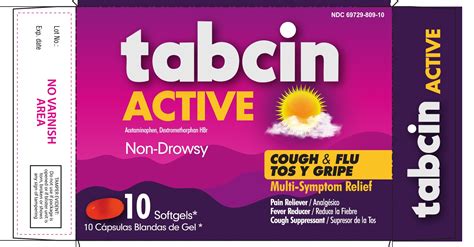 Tabcin Active Details From The Fda Via