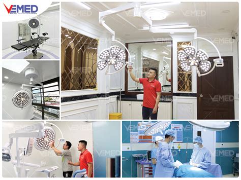 Đèn Mổ Treo Trần Vemed Thiết Bị Y Tế And Thẩm Mỹ