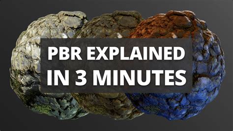 Pbr Explained In 3 Minutes Physically Based Rendering Map Youtube