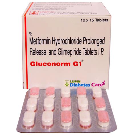 Gluformin G 1 Tablet 15s Price Uses Side Effects Composition