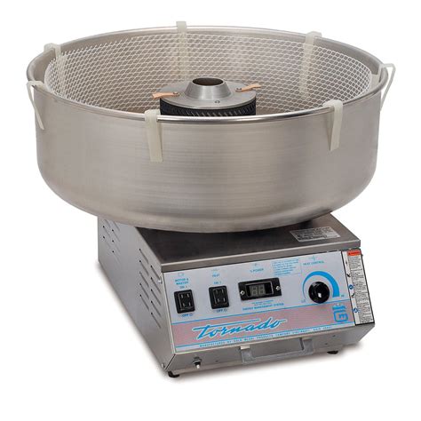 Cotton Candy Machine Stainless Tornado® W Heat Control Gold Medal